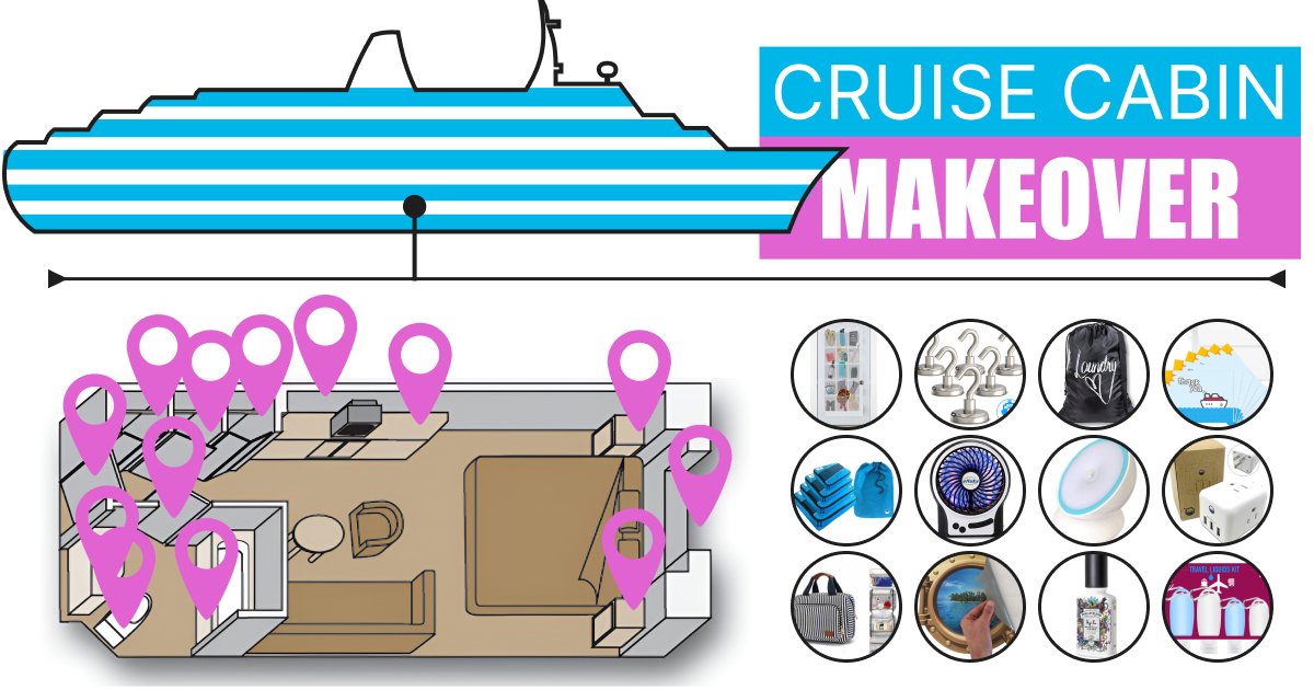 Cruise Cabin Hacks – 13 Must Have Cruise Accessories for a VIP Stateroom