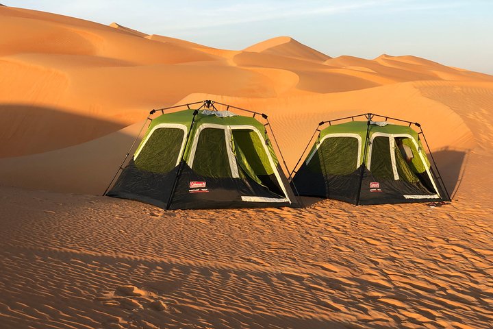 Abu Dhabi Private Desert Camping With BBQ Dinner