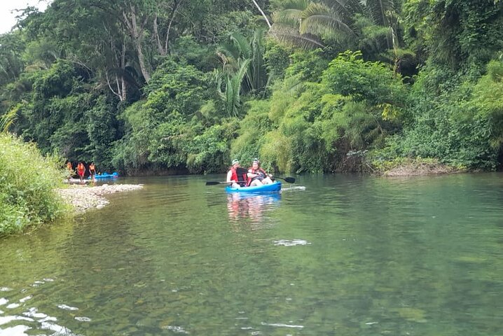 Cave Kayaking & Rain forest Zipline Tour from Belize City