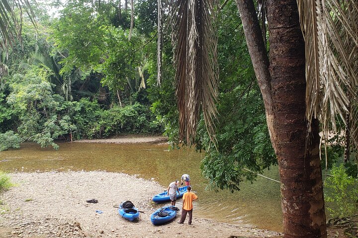Cave Kayaking & Rain forest Zipline Tour from Belize City