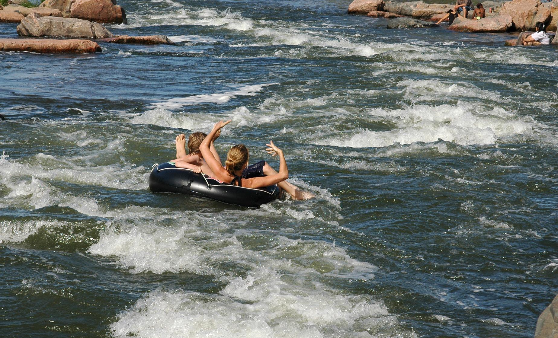 White Water River Tubing
