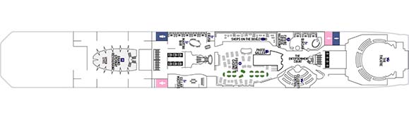 Celebrity Solstice Deck Plans Capacity Size Ship Stats