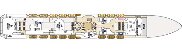 Majestic Princess Deck Plans Capacity Size Ship Stats Majestic Princess Deck Plans Capacity Size Ship Stats