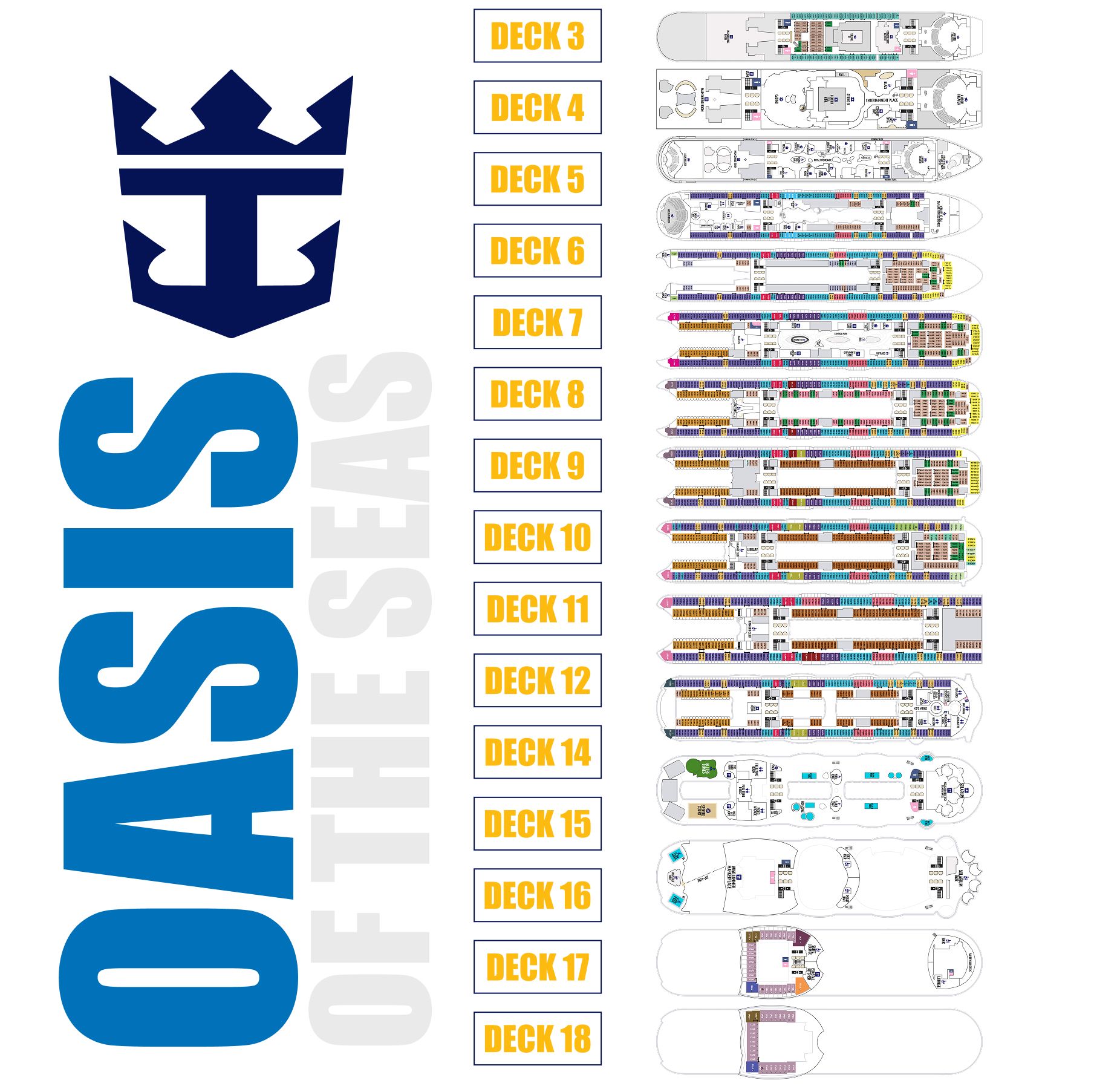 Oasis Of The Seas Blueprints