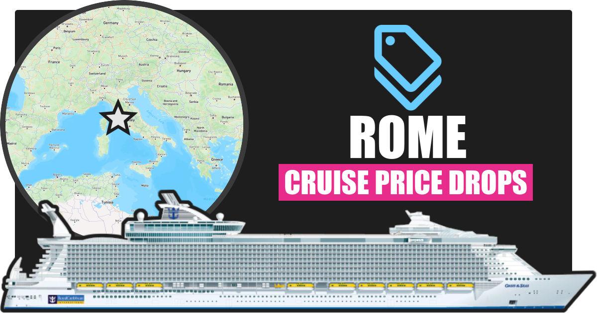 Last Minute Cruise Deals from Civitavecchia (Rome), Italy