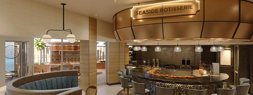 Indulge Food Hall - Norwegian Prima Norwegian Cruise Line | Gangwaze