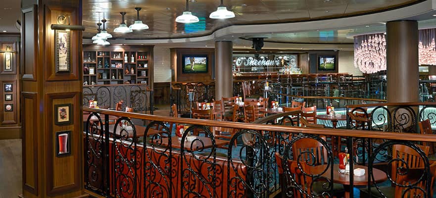 O'Sheehan's Bar & Grill - Norwegian Dawn Norwegian Cruise Line | Gangwaze