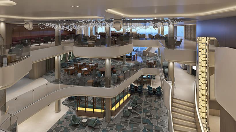 Penrose Atrium - Norwegian Viva Norwegian Cruise Line | Gangwaze