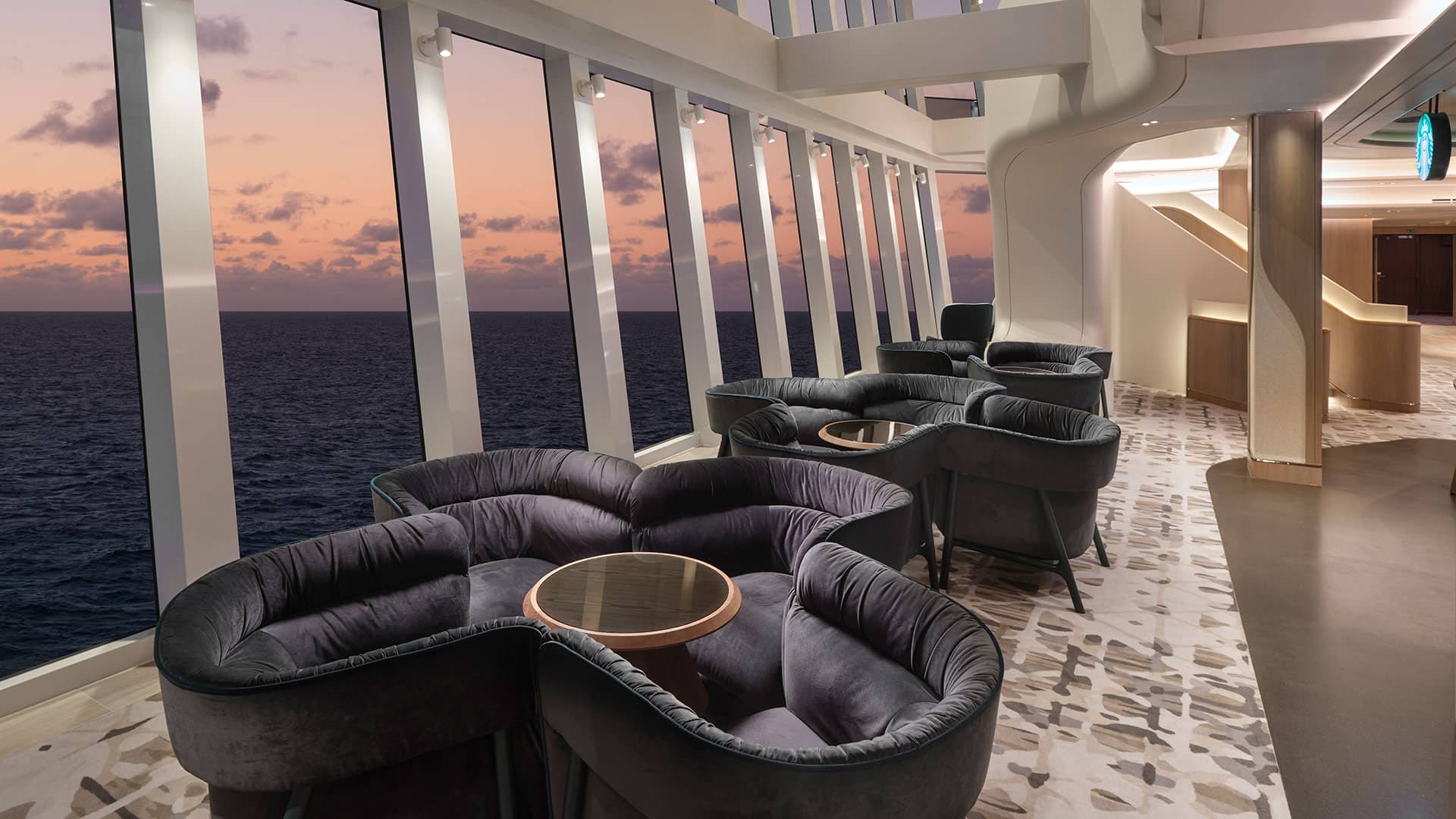 Penrose Atrium - Norwegian Viva Norwegian Cruise Line | Gangwaze