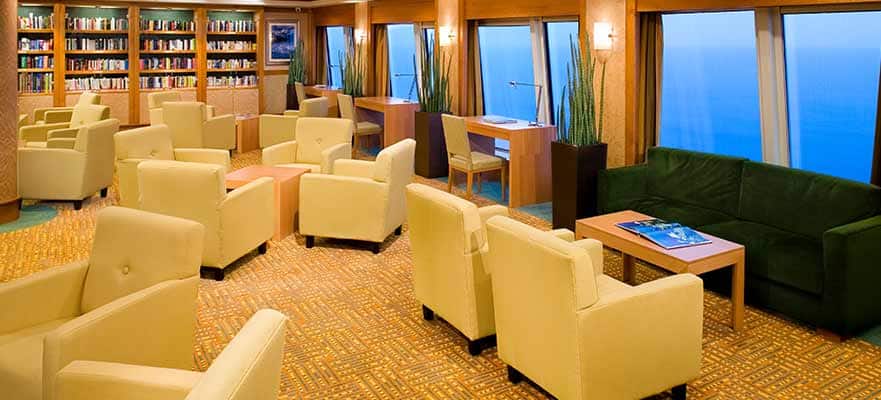 The Library - Norwegian Epic Norwegian Cruise Line | Gangwaze