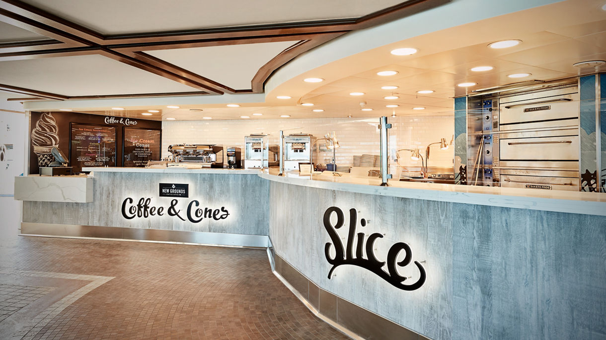 Coffee And Cones - Caribbean Princess Princess Cruise Line | Gangwaze