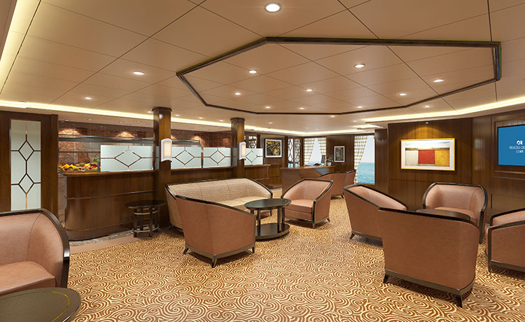 Concierge Lounge - Regal Princess Princess Cruise Line | Gangwaze