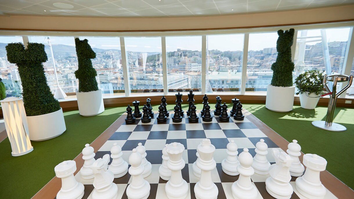 Deck Chess Set - Sapphire Princess Princess Cruise Line | Gangwaze