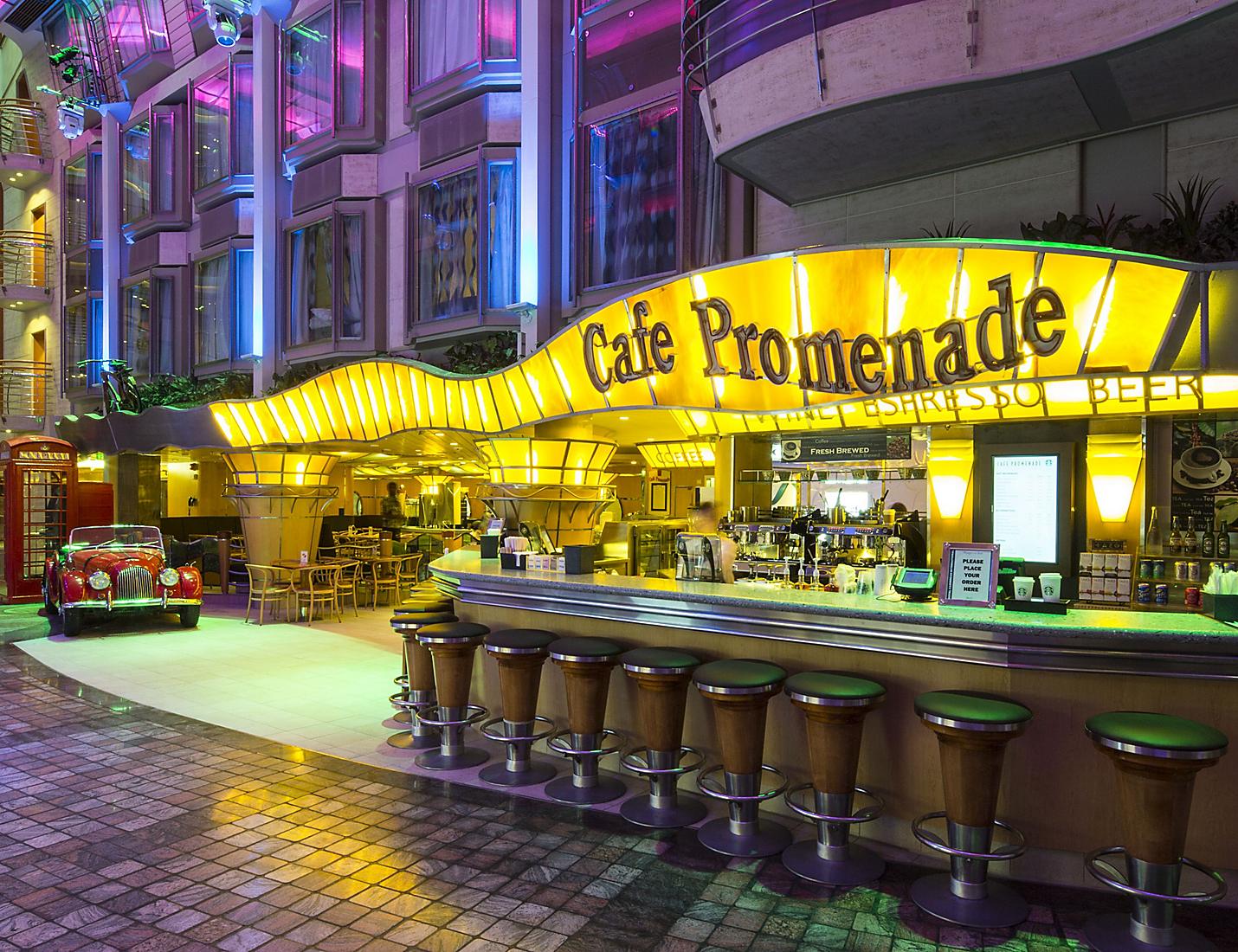 Café Promenade - Odyssey of the Seas Royal Caribbean Cruise Line | Gangwaze