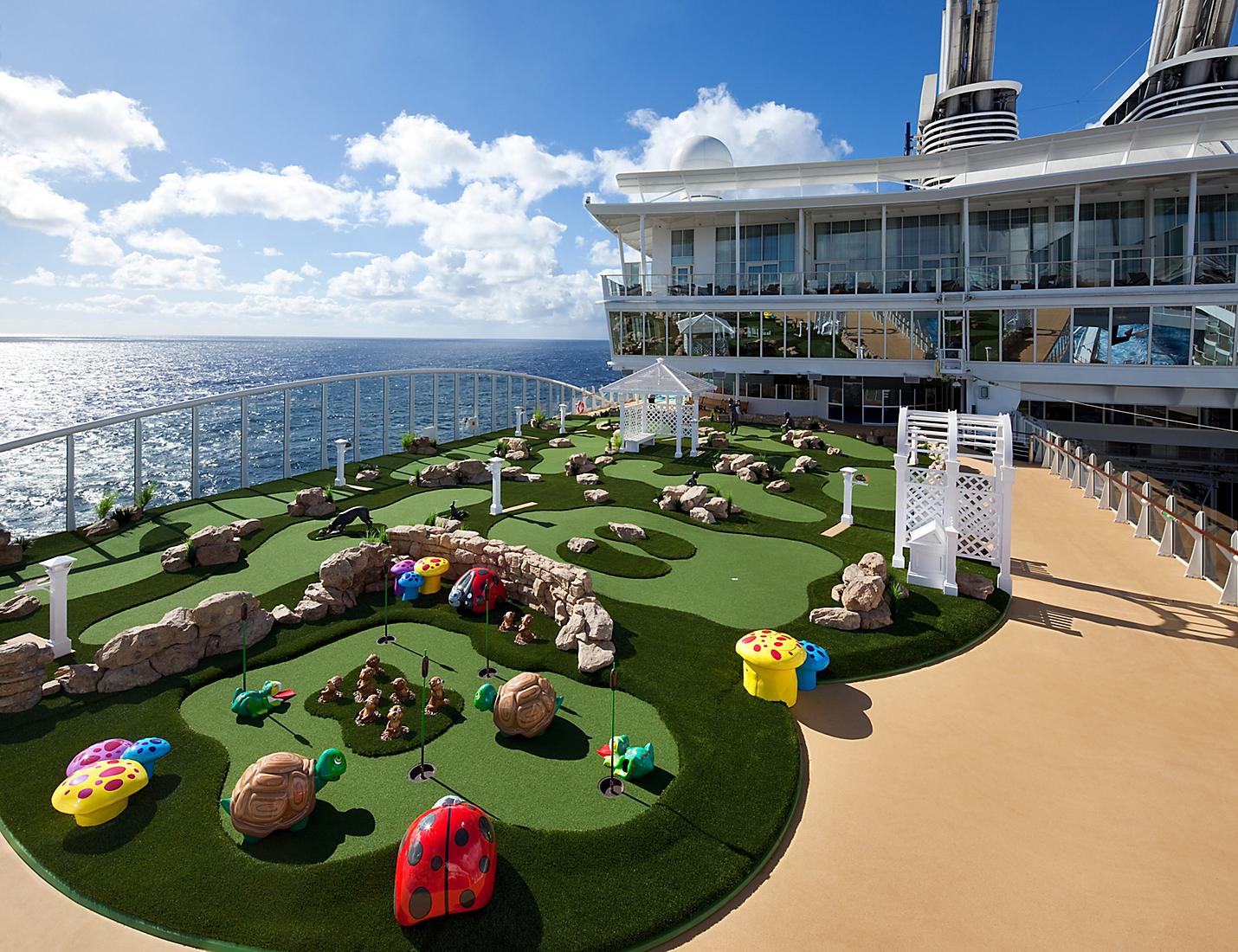 Mini Golf - Icon of the Seas Royal Caribbean Cruise Line | Gangwaze