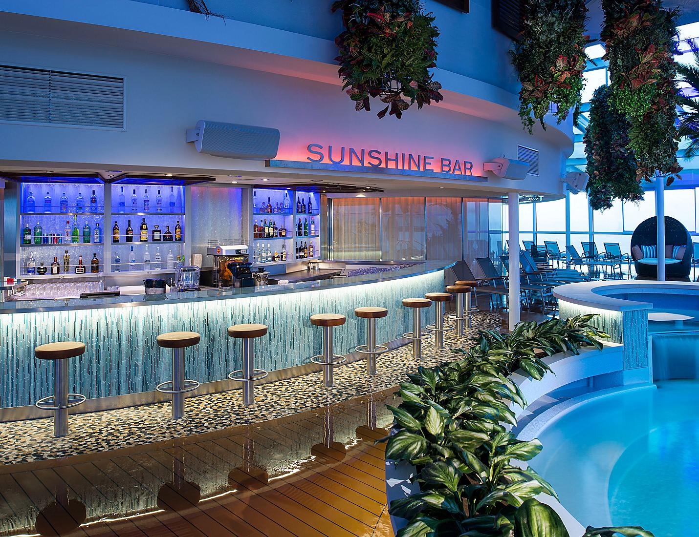 Sunshine Bar - Quantum of the Seas Royal Caribbean Cruise Line | Gangwaze