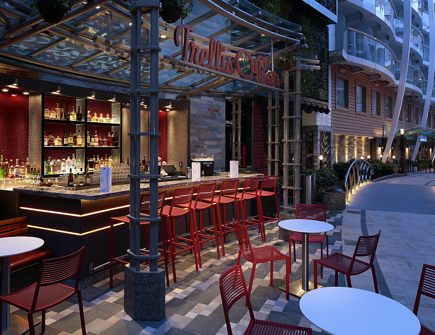 Trellis Bar - Symphony of the Seas Royal Caribbean Cruise Line | Gangwaze