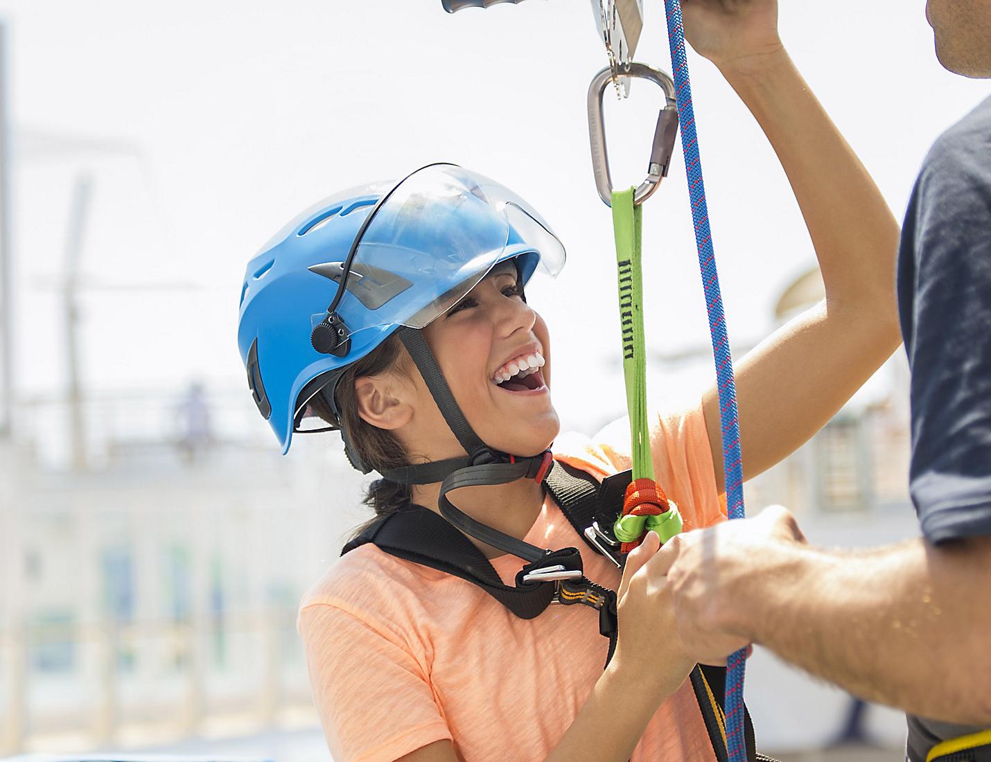 Zip Line - Wonder of the Seas Royal Caribbean Cruise Line | Gangwaze