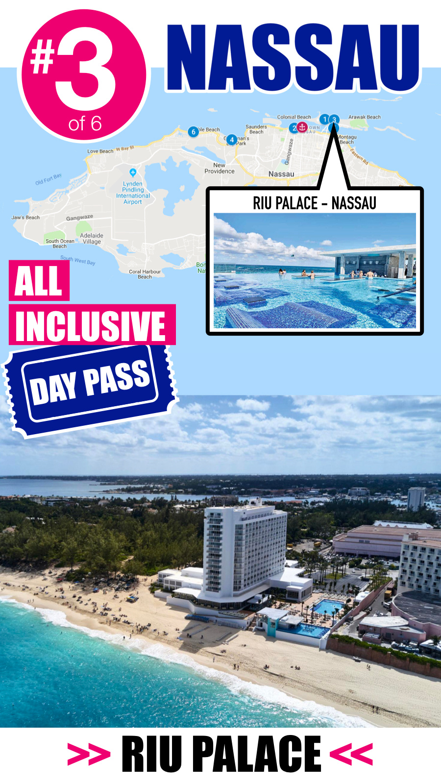 Riu Nassau Day Pass