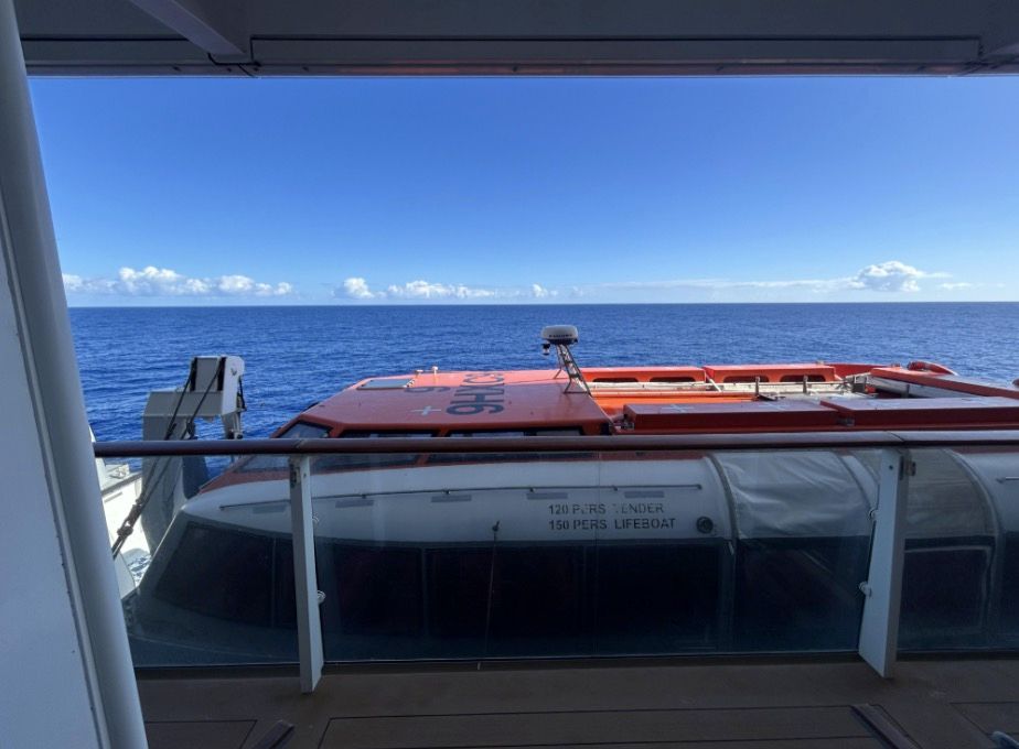 Cabin 6299 - Veranda (partial view) - Celebrity Eclipse