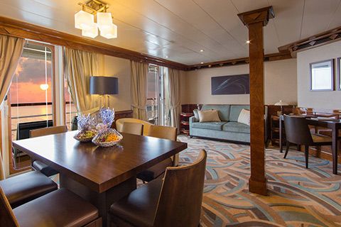 Cabin 13000 - Concierge 2 bedroom Suite with Verandah - Disney Destiny