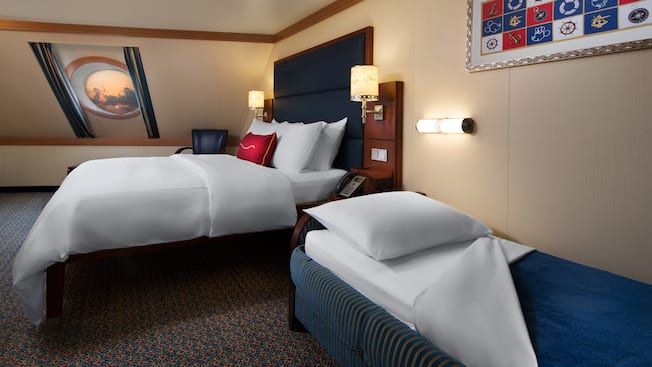 Cabin 6000 - Deluxe Oceanview Stateroom - Disney Fantasy