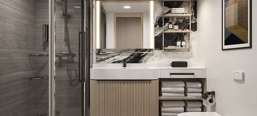 Cabin 11702 - Forward-Facing Club Balcony Suite with Large Balcony ...