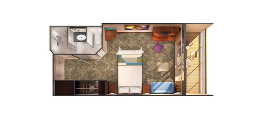 Cabin 10158 - Balcony - Norwegian Prima