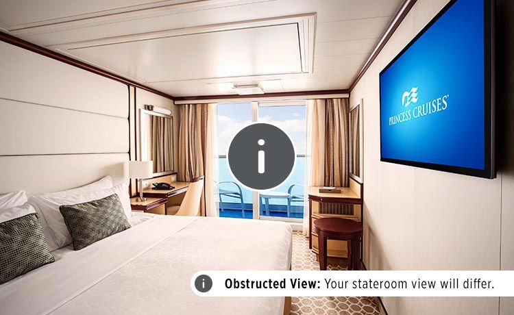 Cabin E420 - Balcony Obstructed - Royal Princess