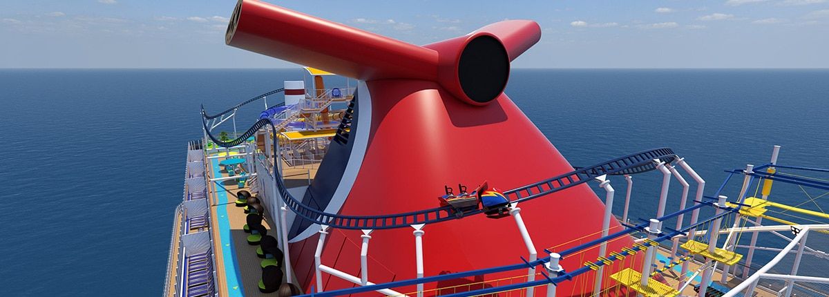 Bolt Ultimate Sea Coaster - Carnival Jubilee Carnival Cruise Line