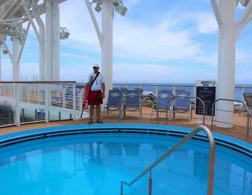 Pluto's Pool - Disney Treasure Disney Cruise Line