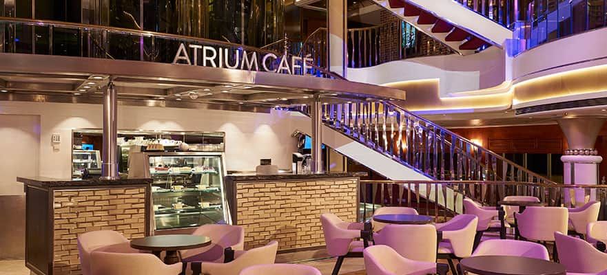 Atrium Cafe - Norwegian Spirit Norwegian Cruise Line