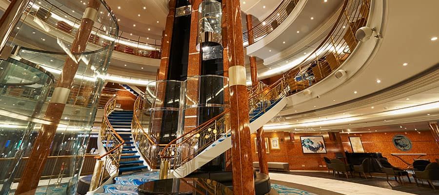 Atrium - Norwegian Bliss Norwegian Cruise Line