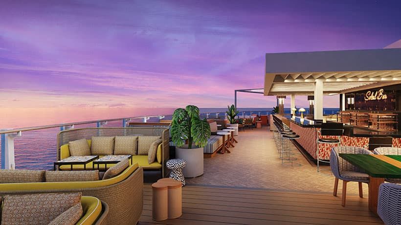 Indulge Outdoor Lounge - Norwegian Aqua Norwegian Cruise Line