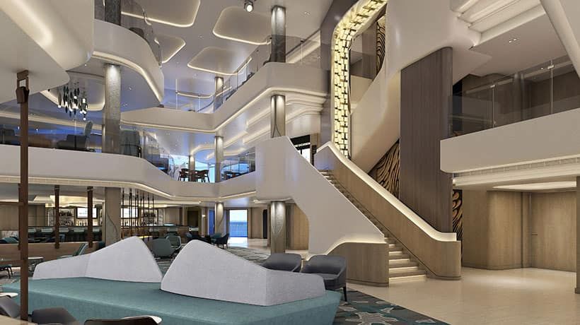 Penrose Atrium - Norwegian Luna Norwegian Cruise Line