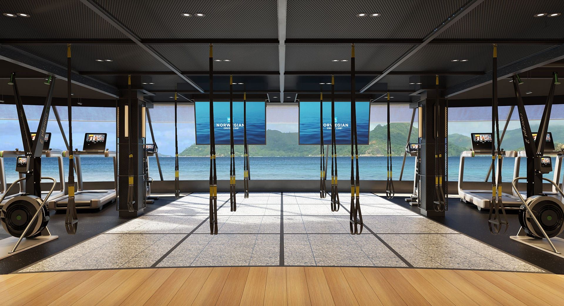 Pulse Fitness Center - Norwegian Pearl Norwegian Cruise Line