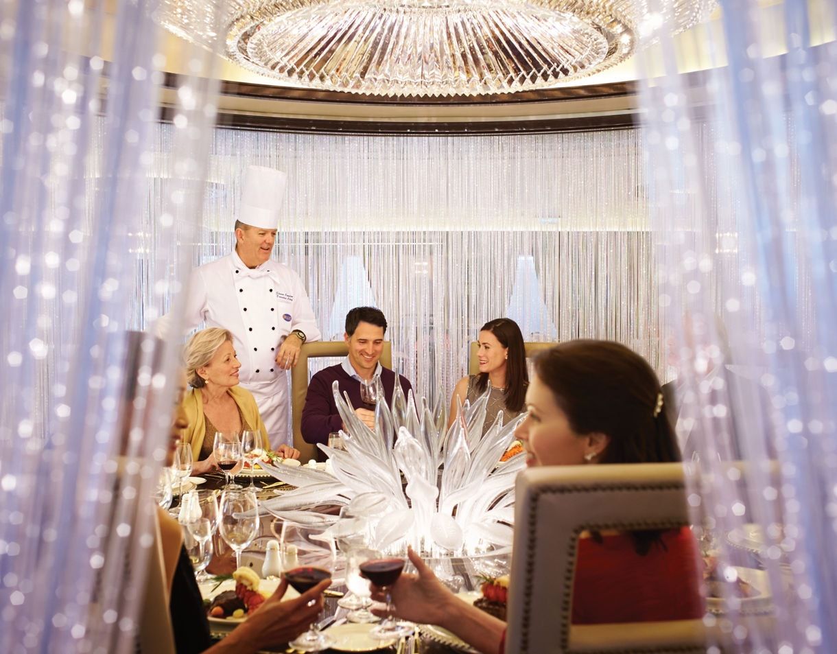 Chefs Table - Royal Princess Princess Cruise Line