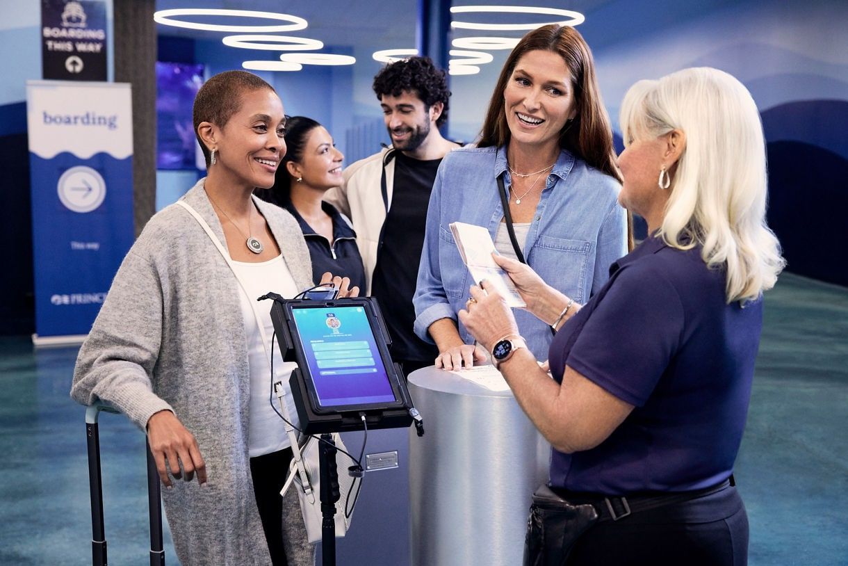 Water Shuttle - Ruby Princess Princess Cruise Line