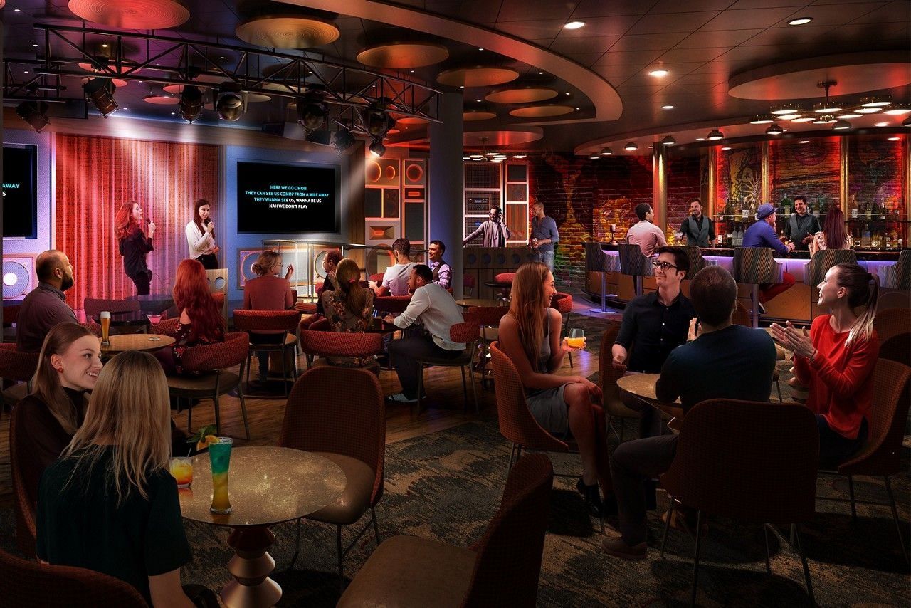 Spotlight Lounge - Enchantment of the Seas Royal Caribbean Cruise Line